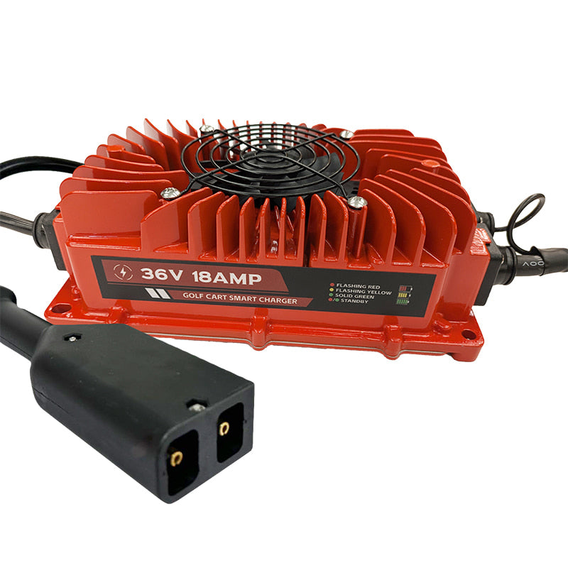 EZ GO 36V Battery Charger 18A Triangle 2 Pin Powerwise