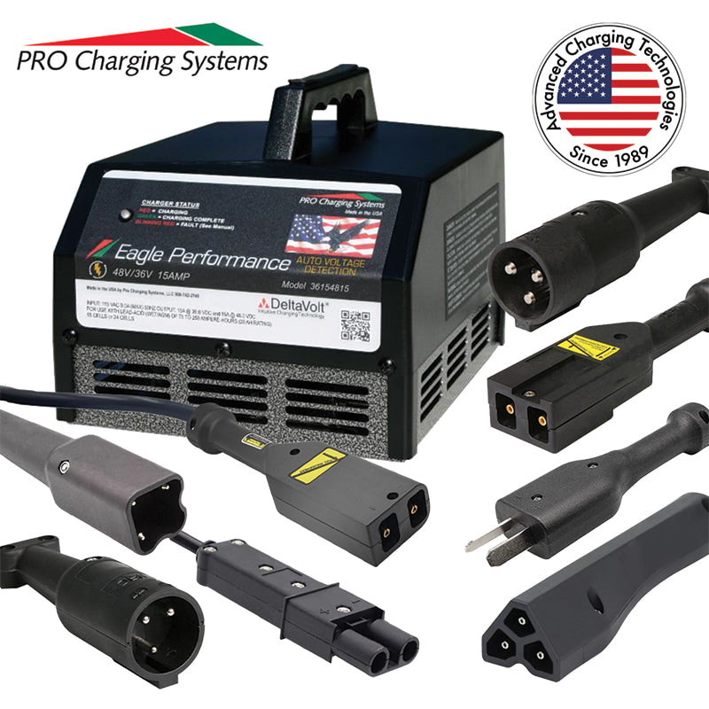Eagle Performance 36-48V Golf Cart Battery Charger | Pro Charging Syst ...