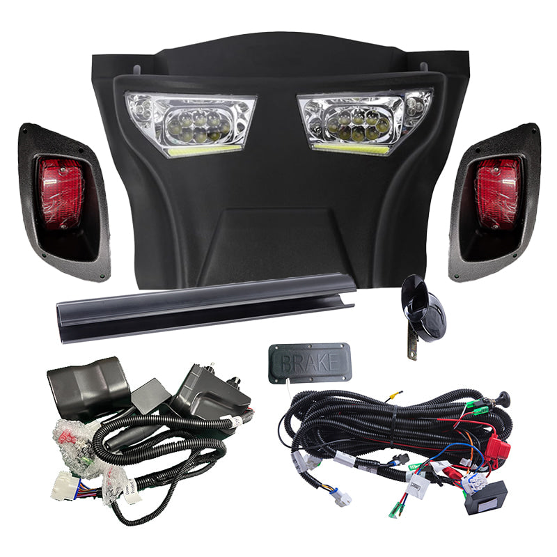 EZ-GO RXV (2016-2022) Premium Bumper Style LED Deluxe Light Kit – Salt ...